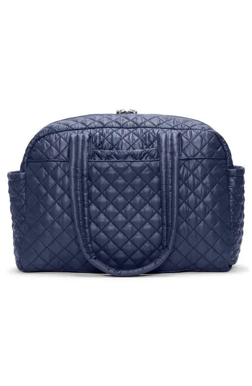 Mz Wallace Metro Large Nylon Gym Bag - Navy