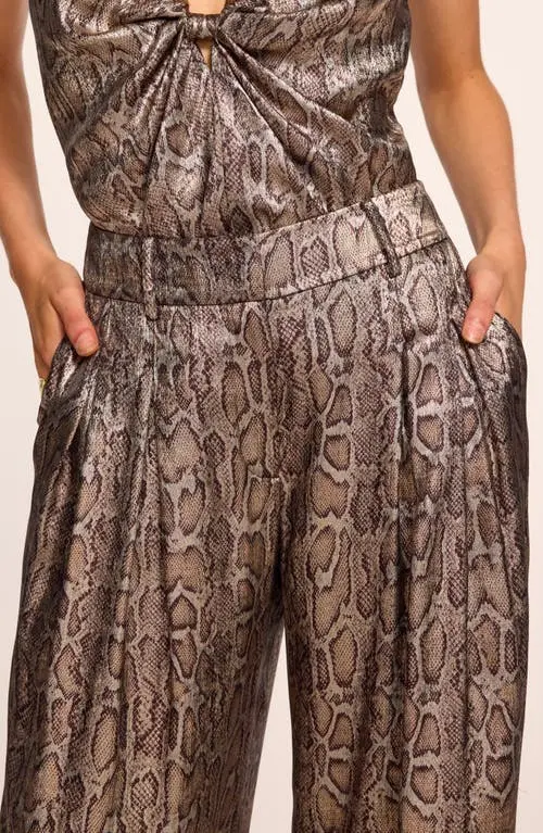 Ramy Brook Oscar Pleated Wide Leg Pants