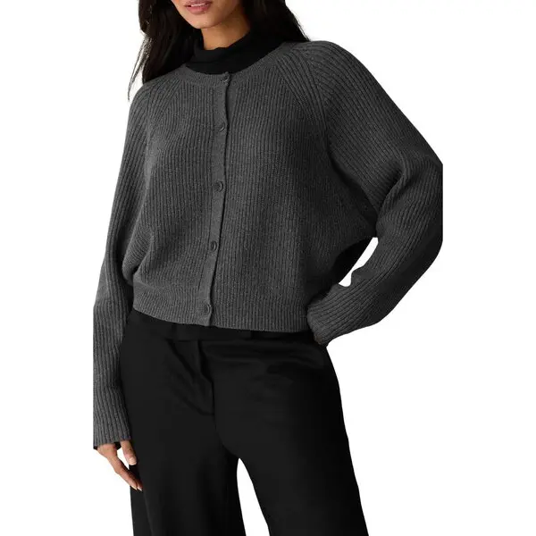 Eileen Fisher Crewneck Cardigan