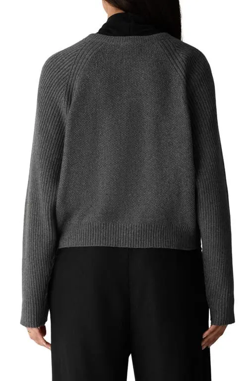 Eileen Fisher Crewneck Cardigan