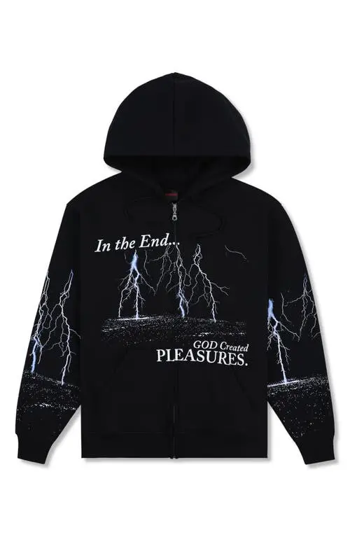 PLEASURES End Times Graphic Zip Hoodie