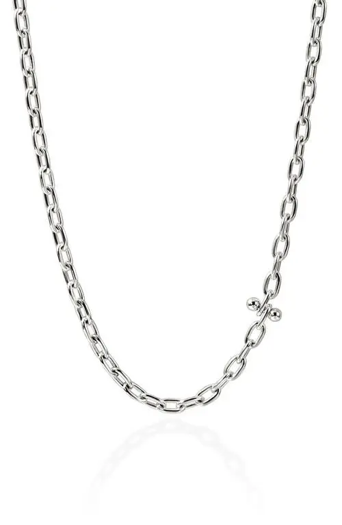 John Hardy Sterling Screwball Link Necklace