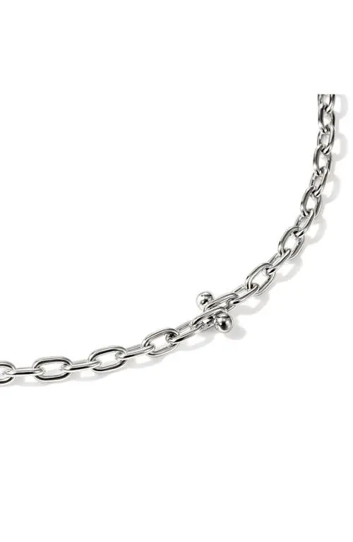 John Hardy Sterling Screwball Link Necklace