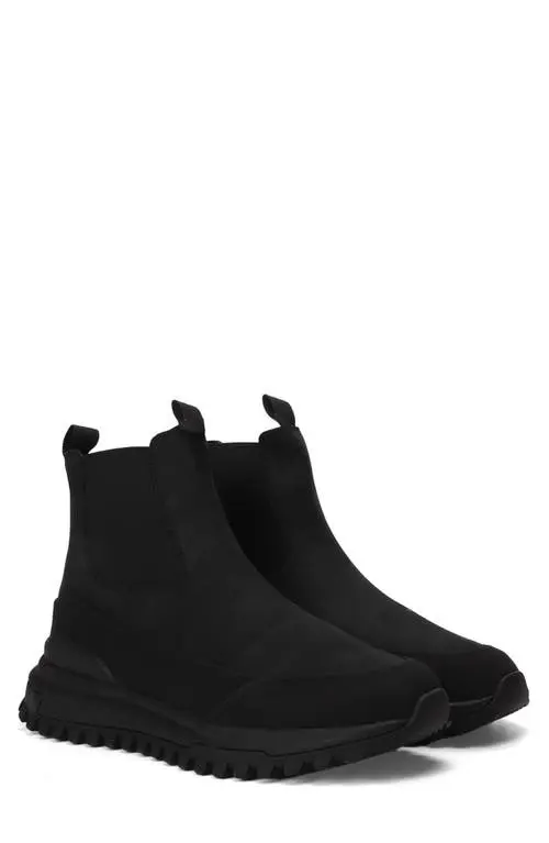 Pajar Fino Waterproof Leather Chelsea Boot - Black