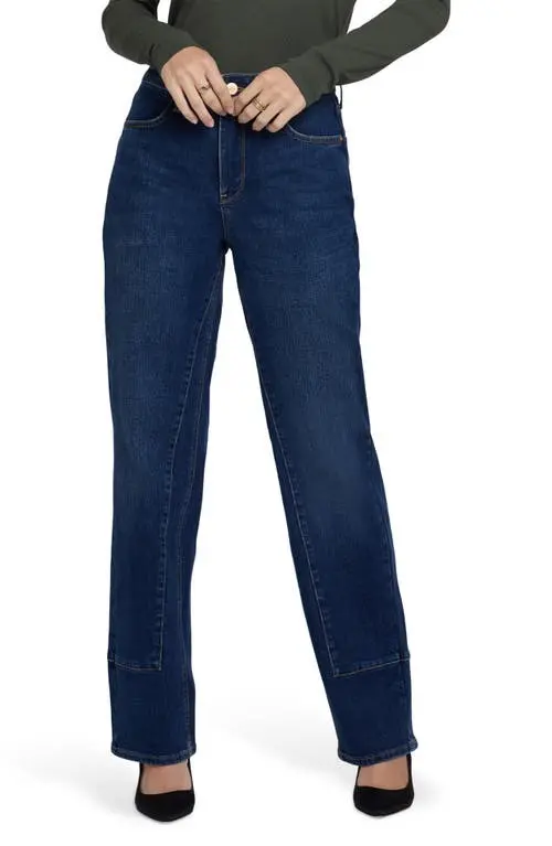 NYDJ Brooke High Waist Straight Leg Jeans