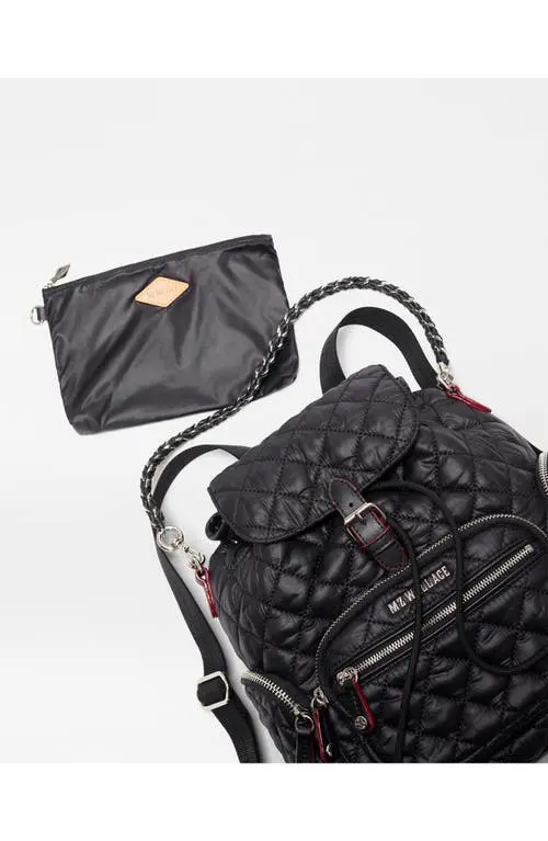 Mz Wallace Mini Crosby Backpack - Black