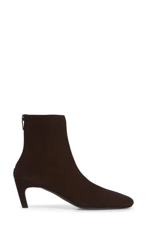 TOTEME Suede Ankle Bootie