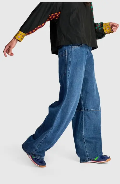 Alembika Longline Barrel Jeans