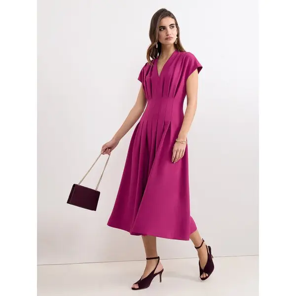 PHASE EIGHT Hanna Pleated Dress
