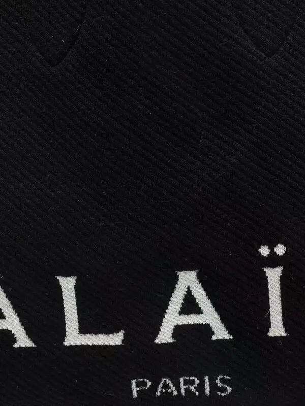 Alaïa Logo Knitted Tote Bag