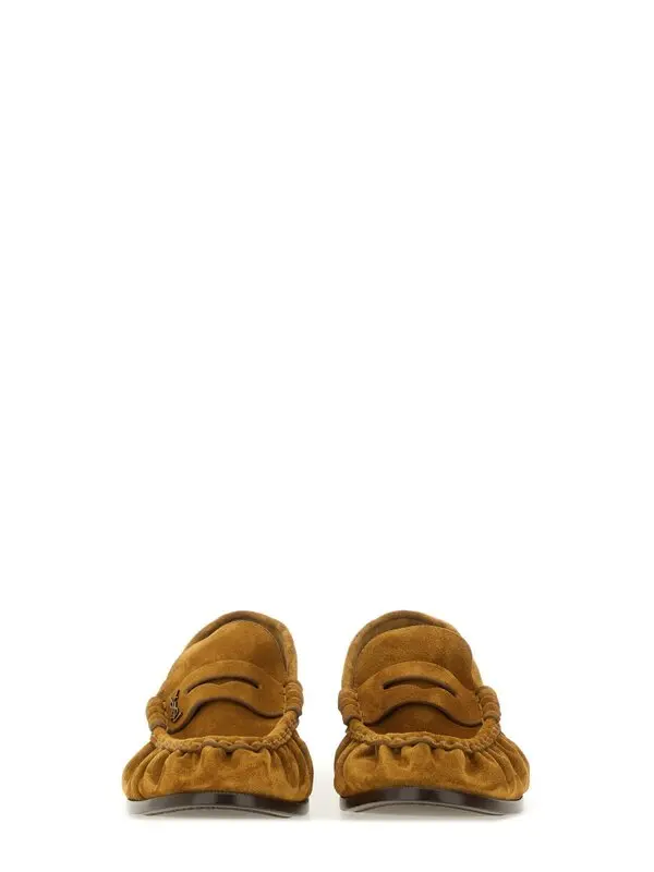 Saint Laurent Moccasin Le Loafer - Brown