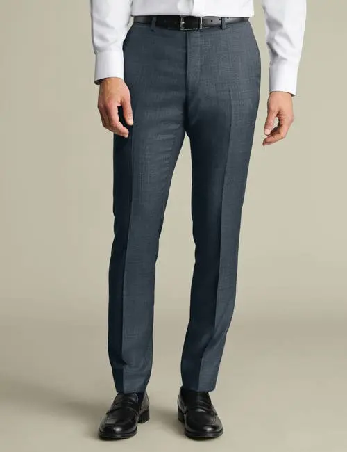 CHARLES TYRWHITT Slim Fit Italian Luxury Suit Pants