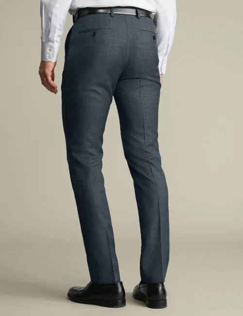 CHARLES TYRWHITT Slim Fit Italian Luxury Suit Pants