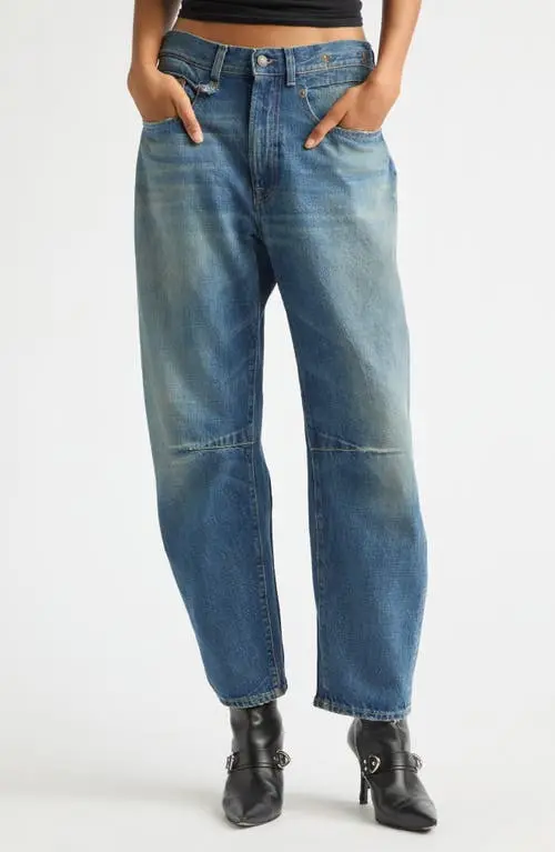 R13 Articulated Knee Boyfriend Jeans