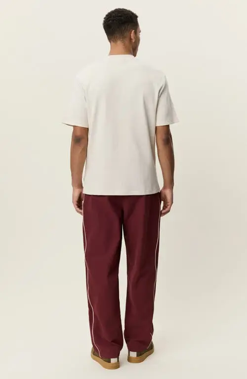 LES DEUX Signature Waffle T-shirt - Ivory