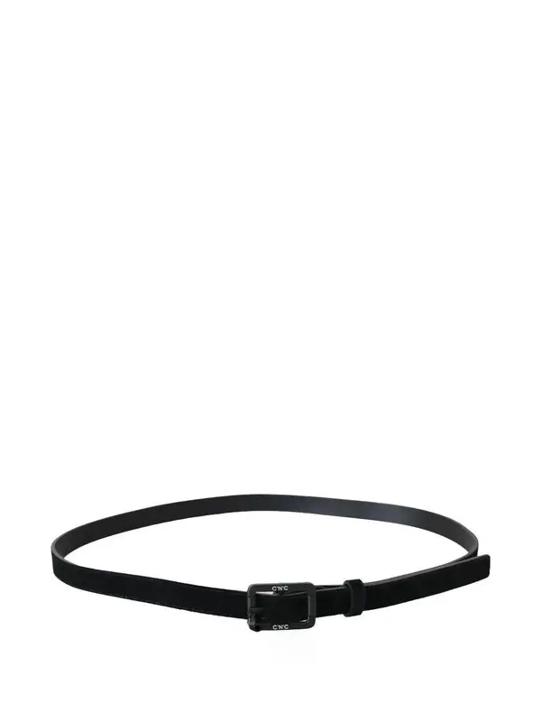 Costume National Leather Belt - Black