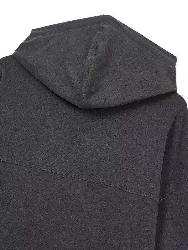 STUDIO TOMBOY Pigment-dyed Cropped Hoodie