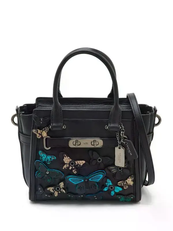 COACH Swagger Butterfly-appliqué Handbag