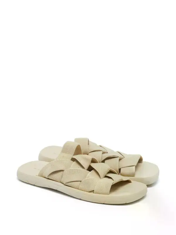 Bottega Veneta Plat Interlaced Sandals