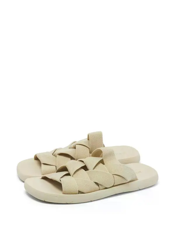 Bottega Veneta Plat Interlaced Sandals