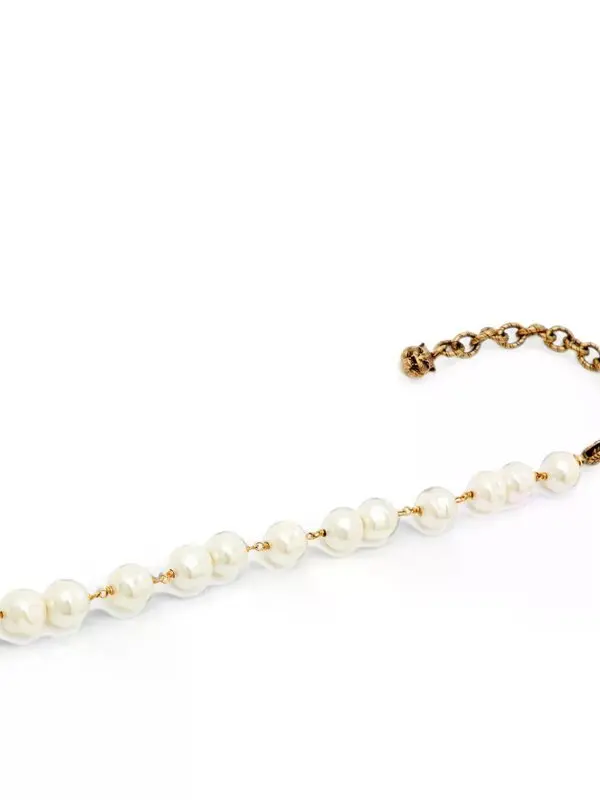 Gucci Double G Crystal-embellished Necklace