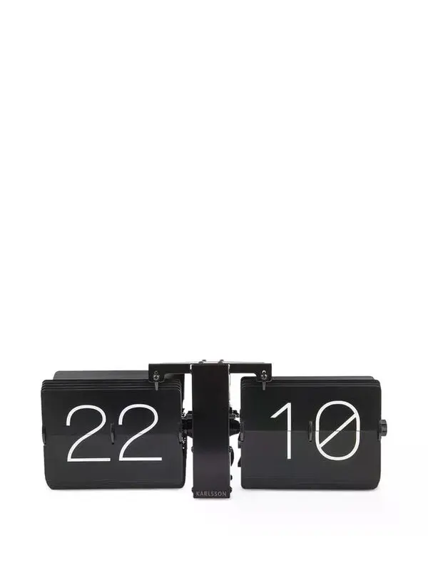 KARLSSON Flip Wall Clock - Black