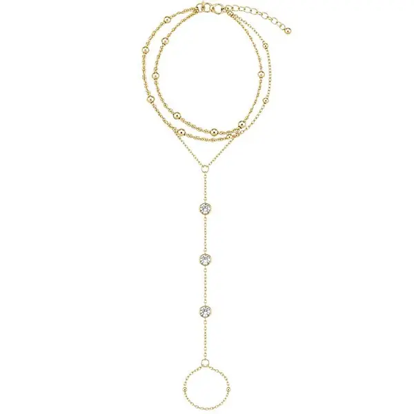 UCHI & SOTO Enso & Stone Hand Chain