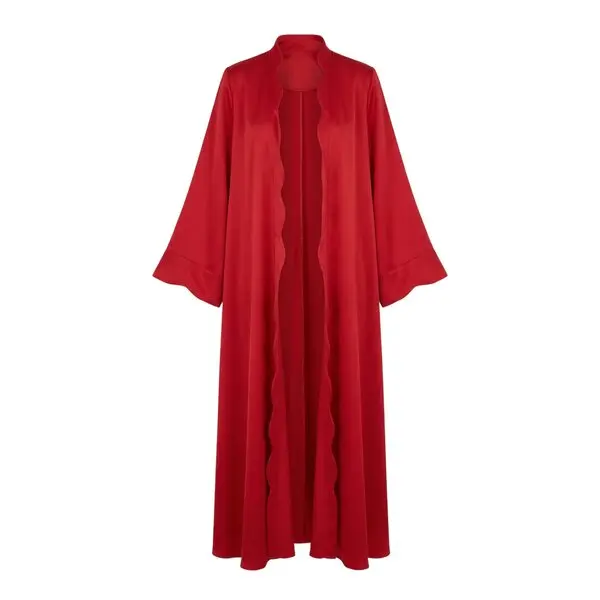 ASHITA FERNANDES Aria Abaya Radiant - Red