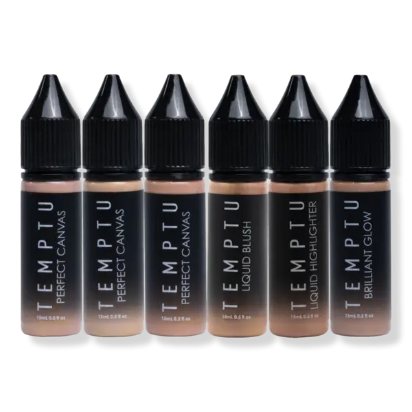 Temptu Perfect Canvas Photo Finish Makeup Set - Light To Medium