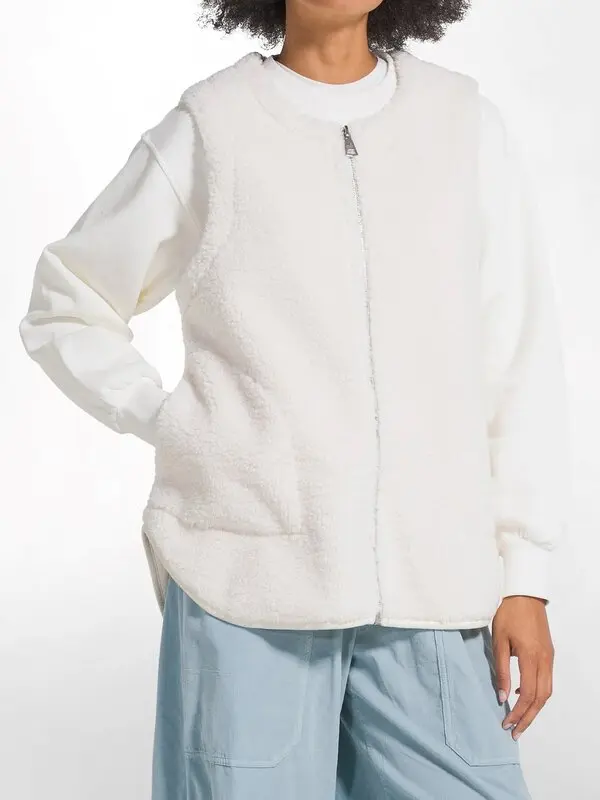 DEHA Teddy Vest - White