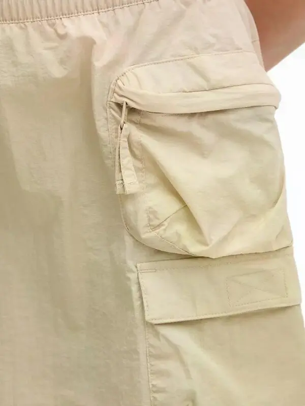 Columbia Drawstring Multi-pocket Short Skirt