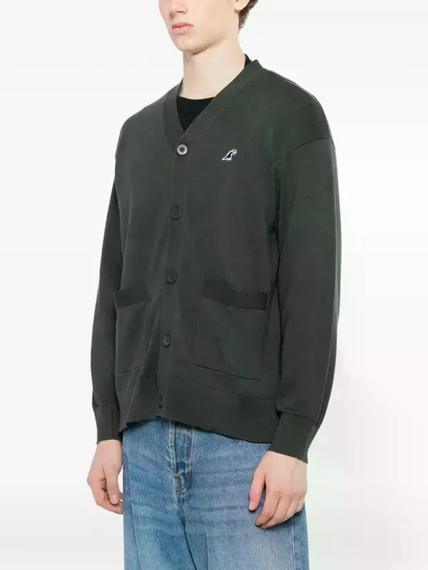 AGNES B. Dino-embroidered Cardigan