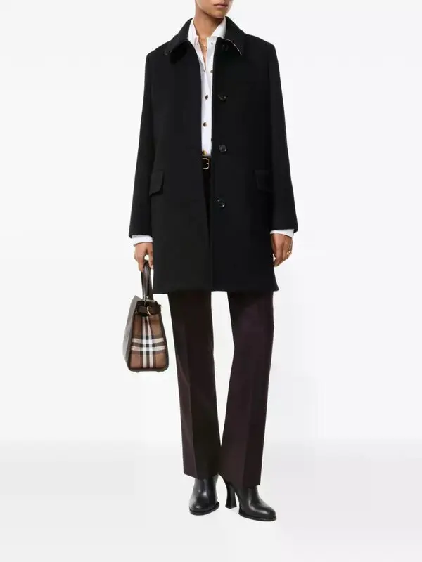 Burberry Wool Cashmere Gosford Tailored Coat