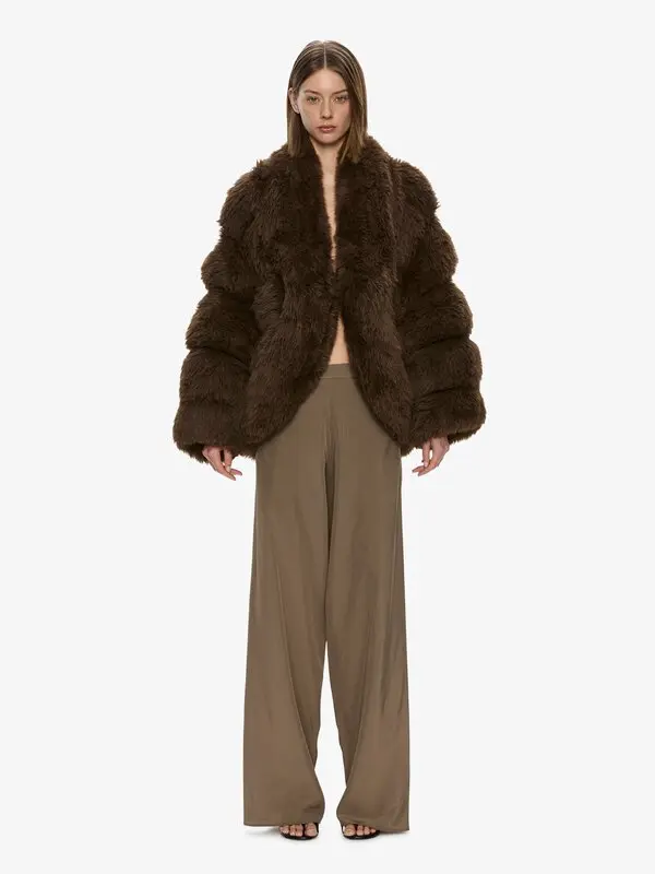 Christopher Esber Tabatha Jacket - Chocolate