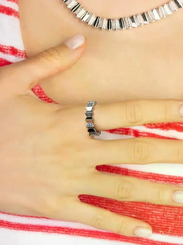APM MONACO Up And Down Ring
