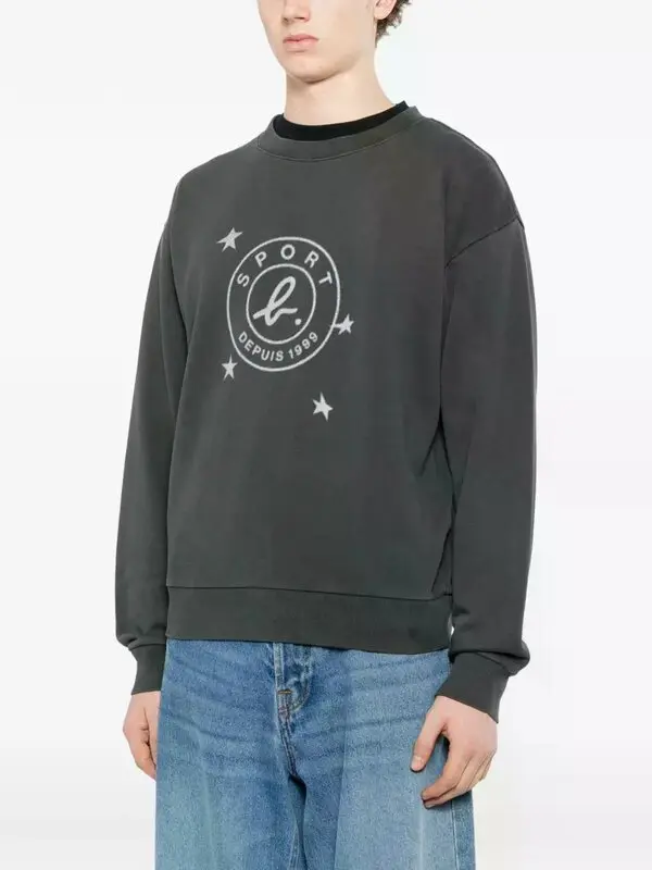 AGNES B. Logo-print Sweater