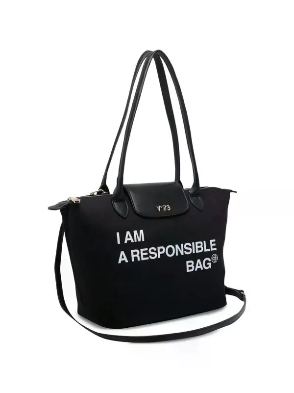 V°73 Logo-print Tote Bag