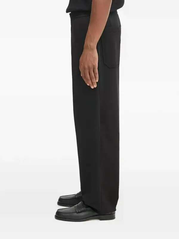 Helmut Lang Logo-patch Raw-cut Track Pants