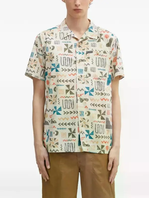 Columbia Pine Canyon™ Patterned Short-sleeve Shirt