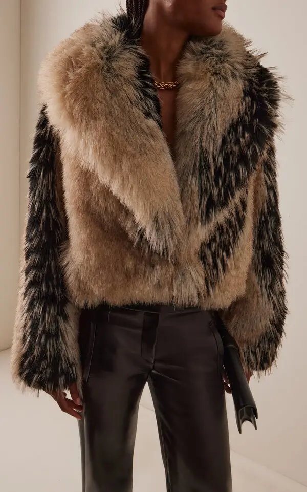 AUTER The Fox Faux-fur Jacket