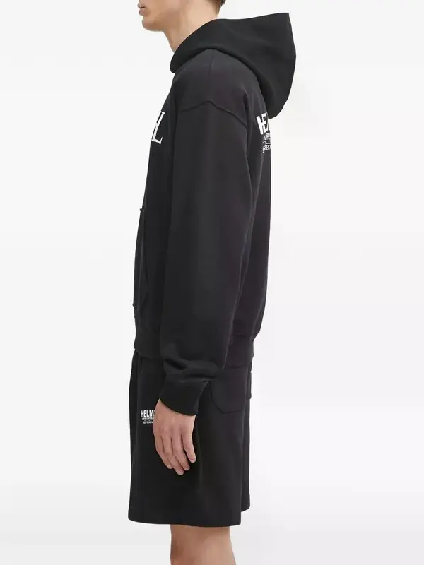 Helmut Lang Logo-print Cotton Hoodie