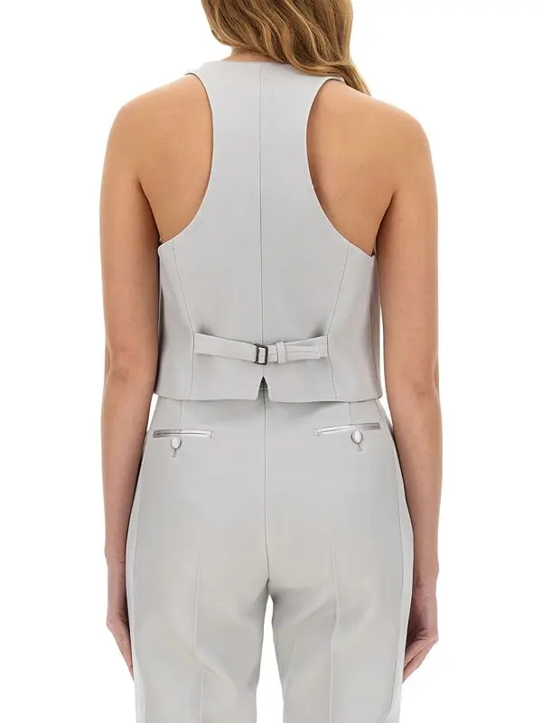 TOM FORD Barathea Silk Wool Vest