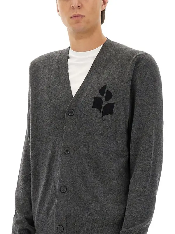 Isabel Marant Étoile Marant Cardigan With Logo - Multicolor