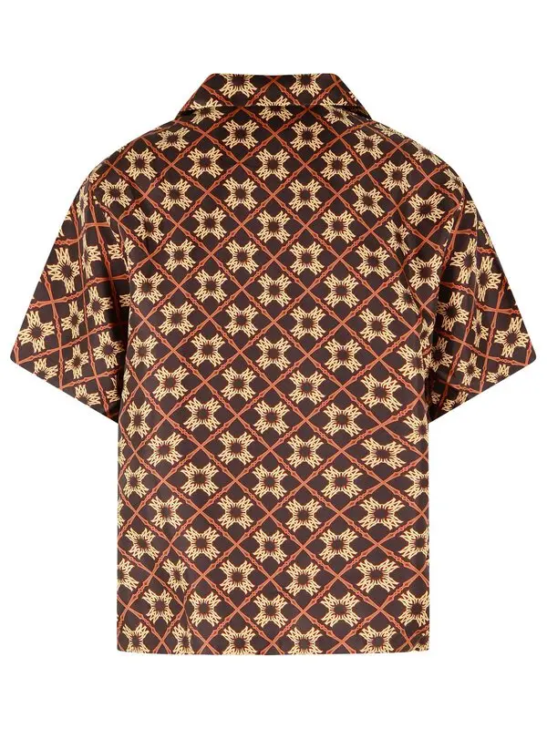 Amiri Ma Quad' Silk Shirt