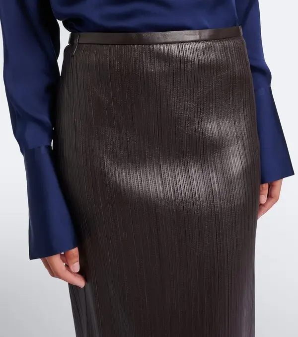 TOM FORD Leather Pencil Skirt