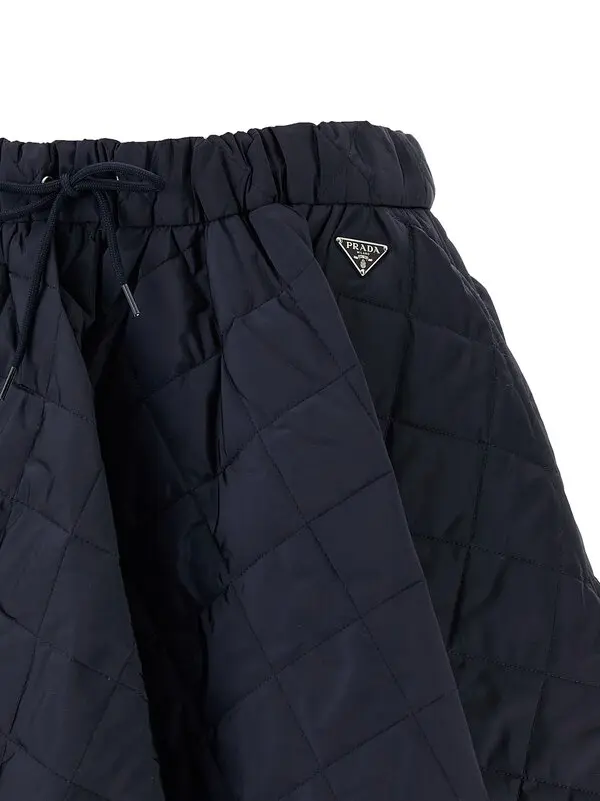Prada Re-nylon Skirt - Blue