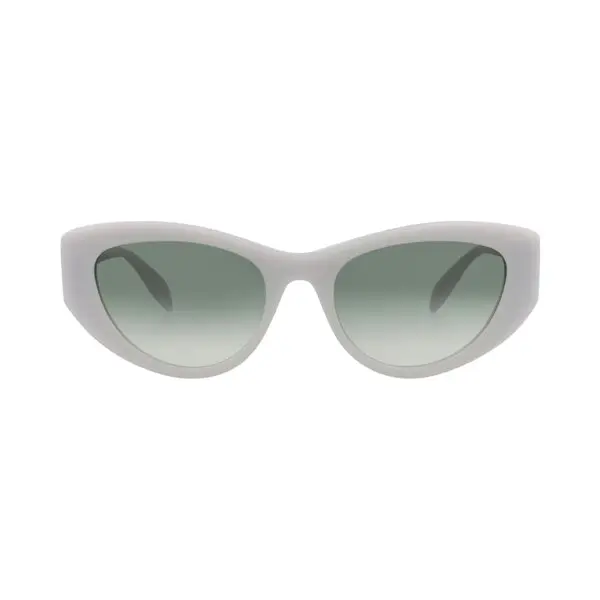 Alexander McQueen Cat Eye Sunglasses /green - Grey