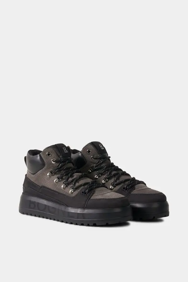 Bogner Antwerp High-top Sneakers - Black/gray