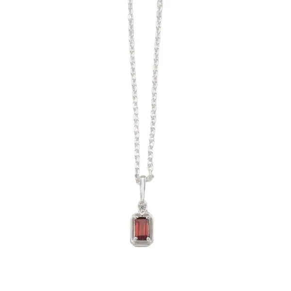 VON TRESKOW Maeve Garnet Necklace
