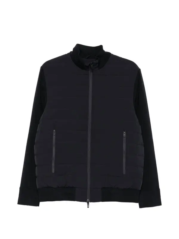 Emporio Armani Nylon Short Down Jacket - Blue